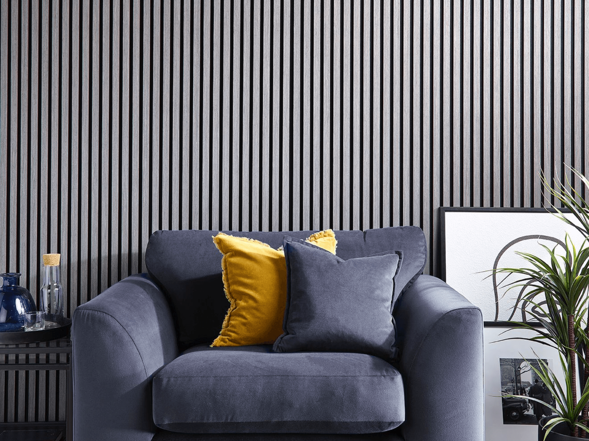 Light Grey - Acoustic Wood Veneer Panels (Box of 2) – Smart panels